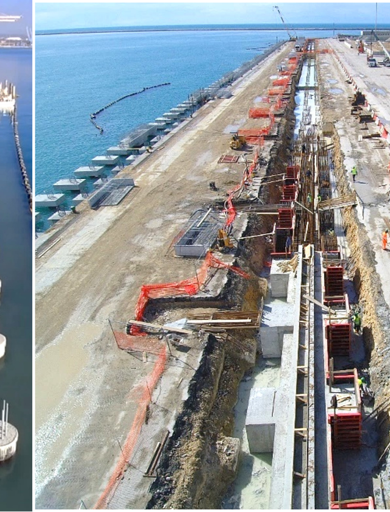 The Multipurpose Pier of the Port of Taranto - DBA Group